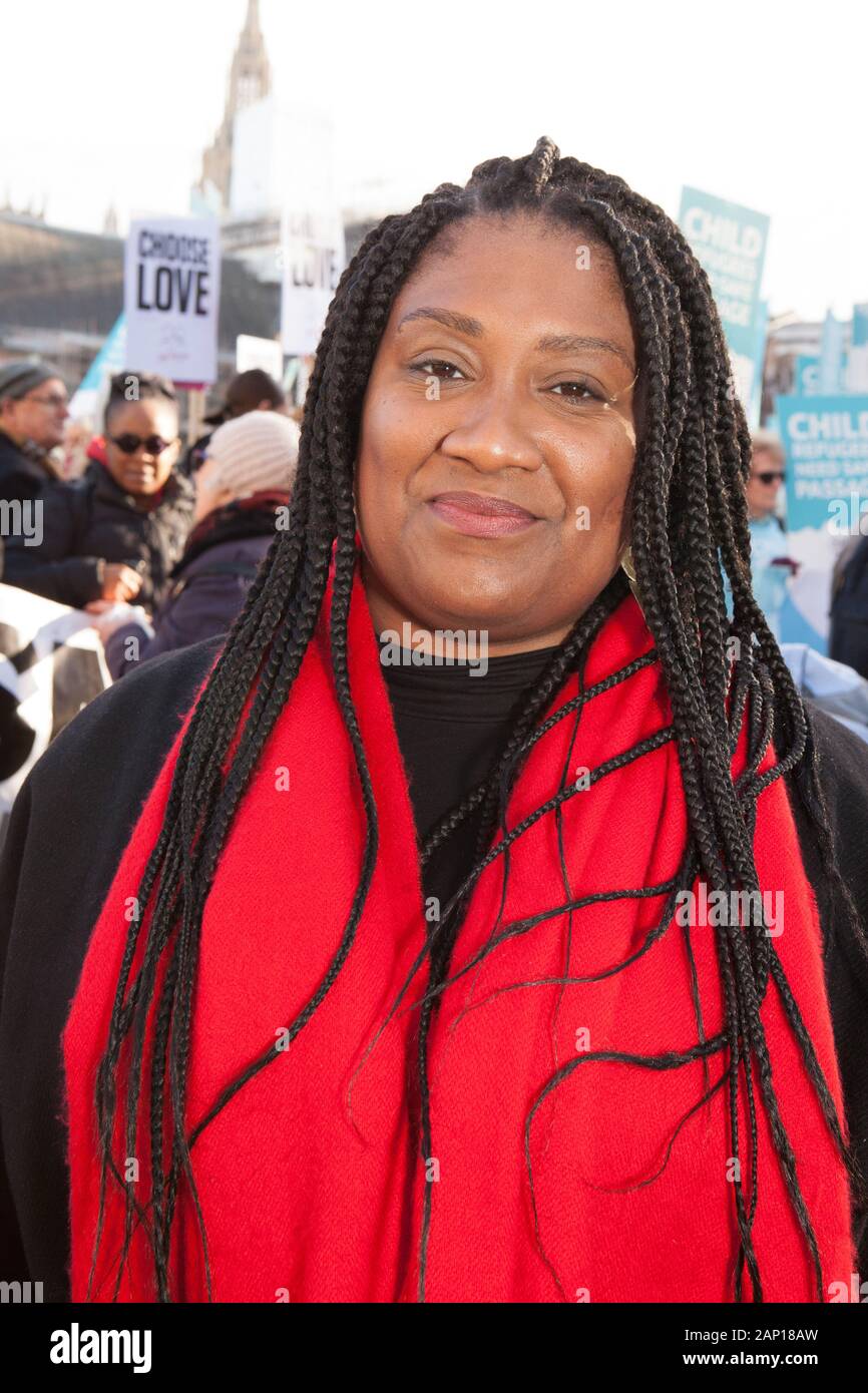Westminster, UK, 20 Jan 2020: Streatham MP Bell Ribeiro-Addy (Lab ...