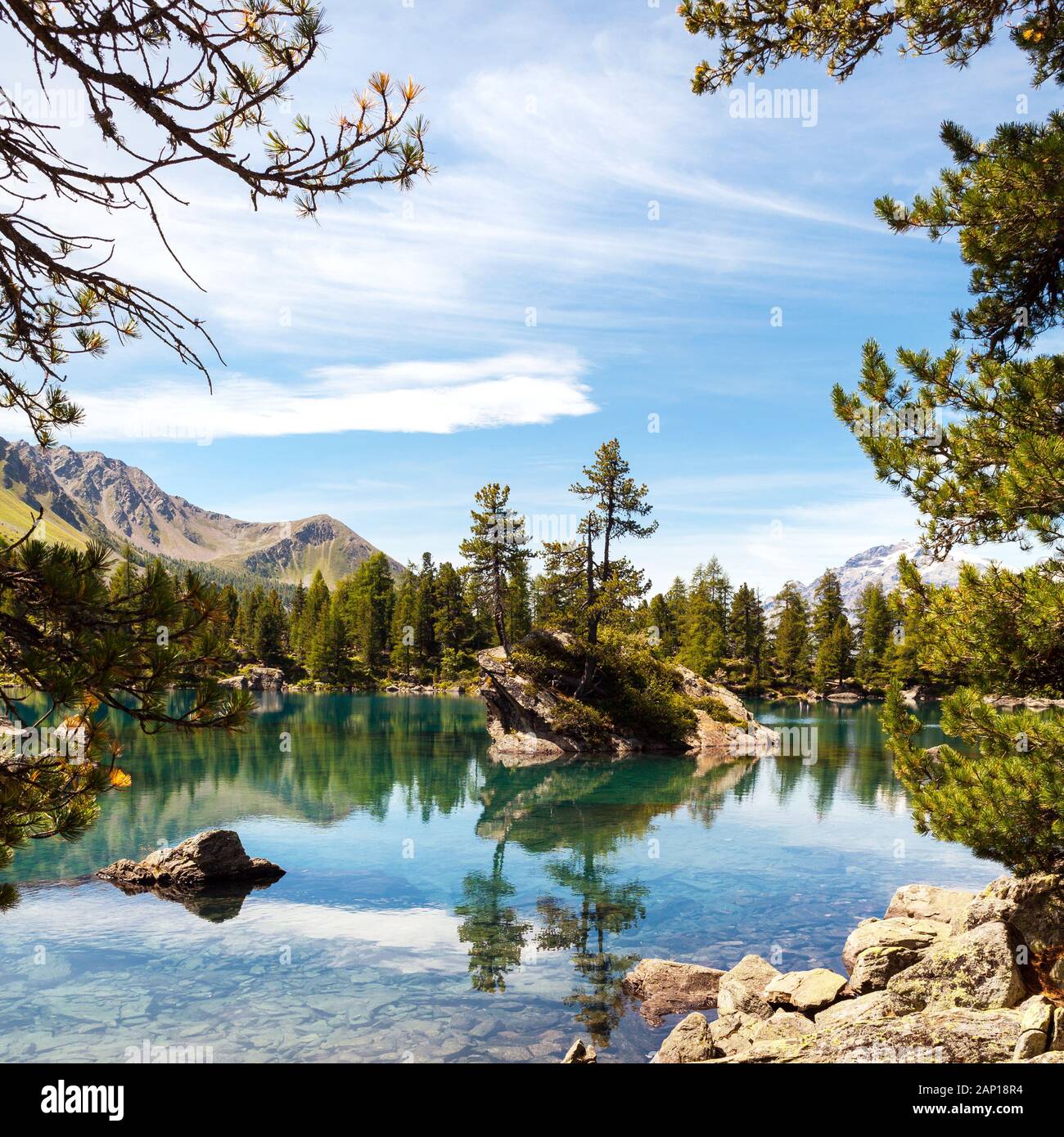 Lake saoseo hi-res stock photography and images - Alamy