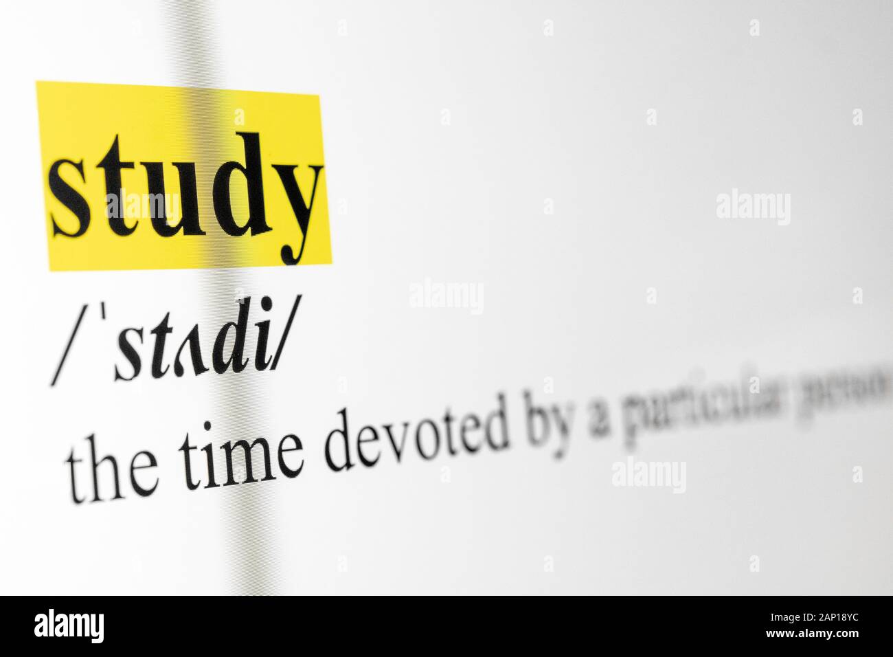 Phonetic respelling hi-res stock photography and images - Alamy