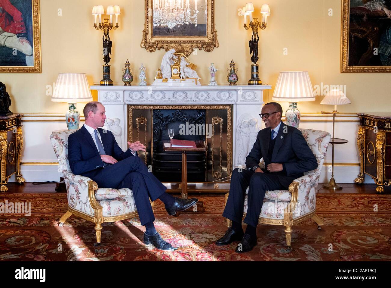 The duke cambridge talks to hi-res stock photography and images - Alamy