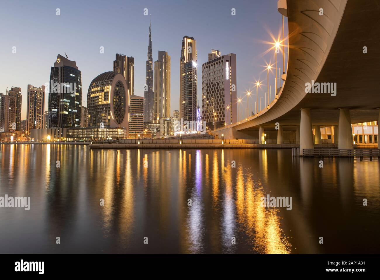 Dubai Cityscape, UAE Stock Photo - Alamy