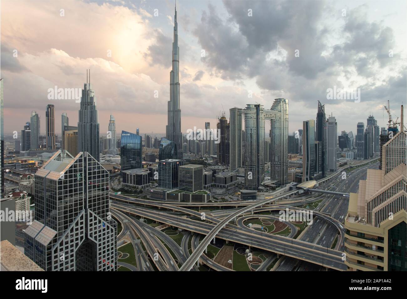 Dubai Cityscape, UAE Stock Photo - Alamy