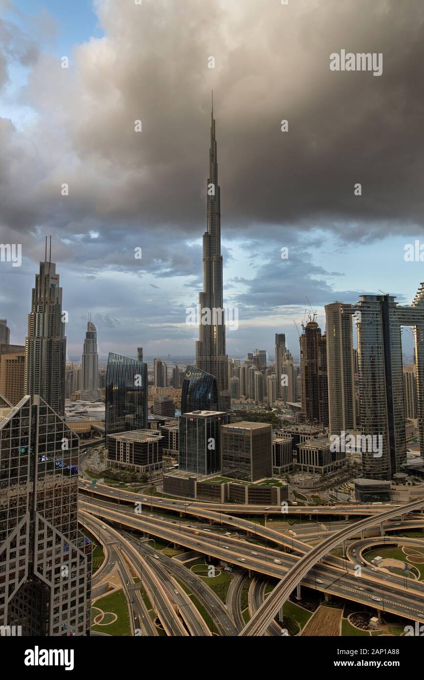 Dubai Cityscape, UAE Stock Photo - Alamy