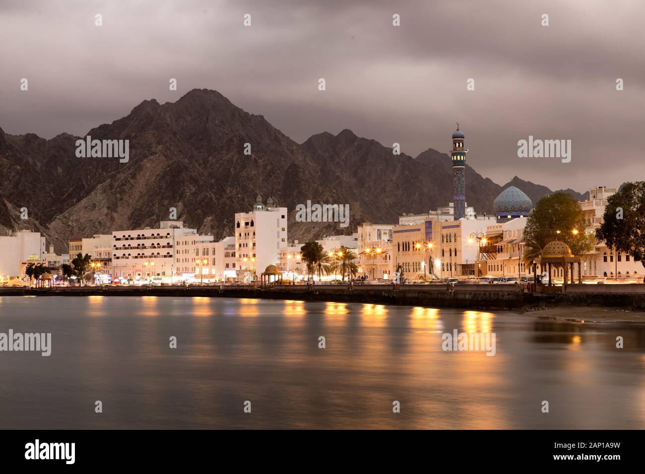 Muscat Cityscape, Oman Stock Photo - Alamy