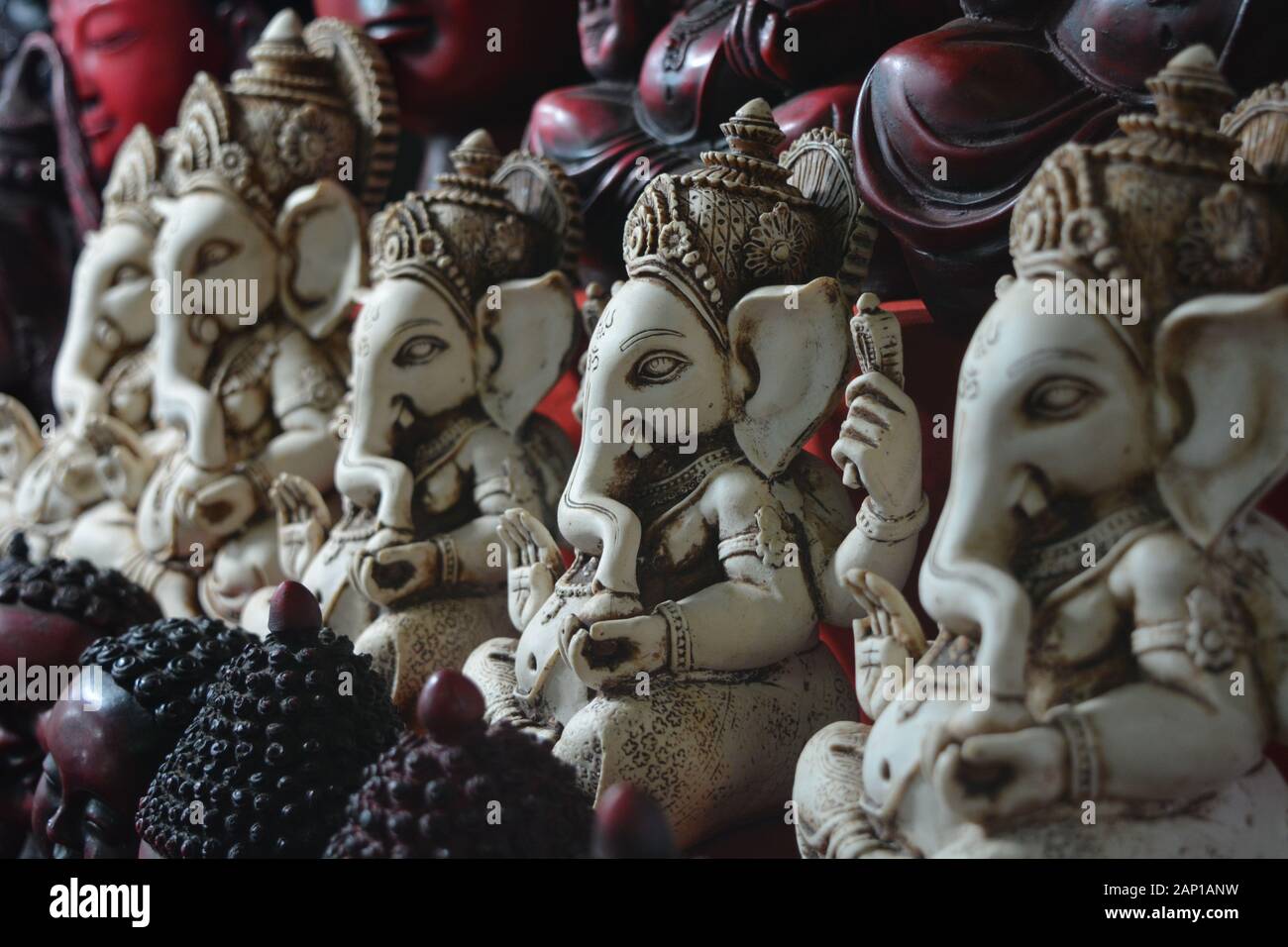 Handmade Indian gods Stock Photo - Alamy