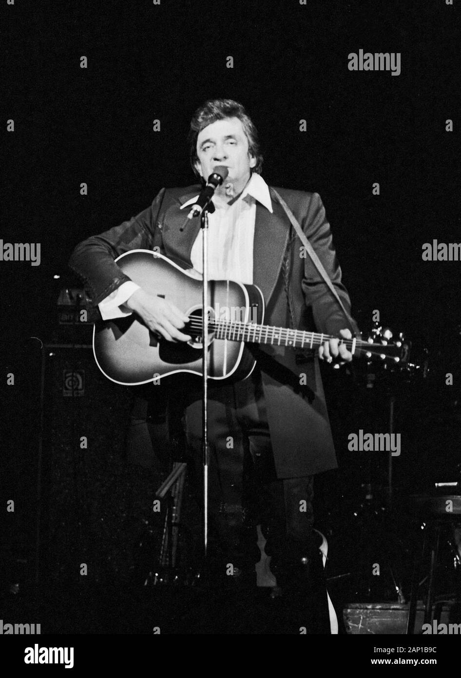 Johnny cash live Black and White Stock Photos & Images - Alamy
