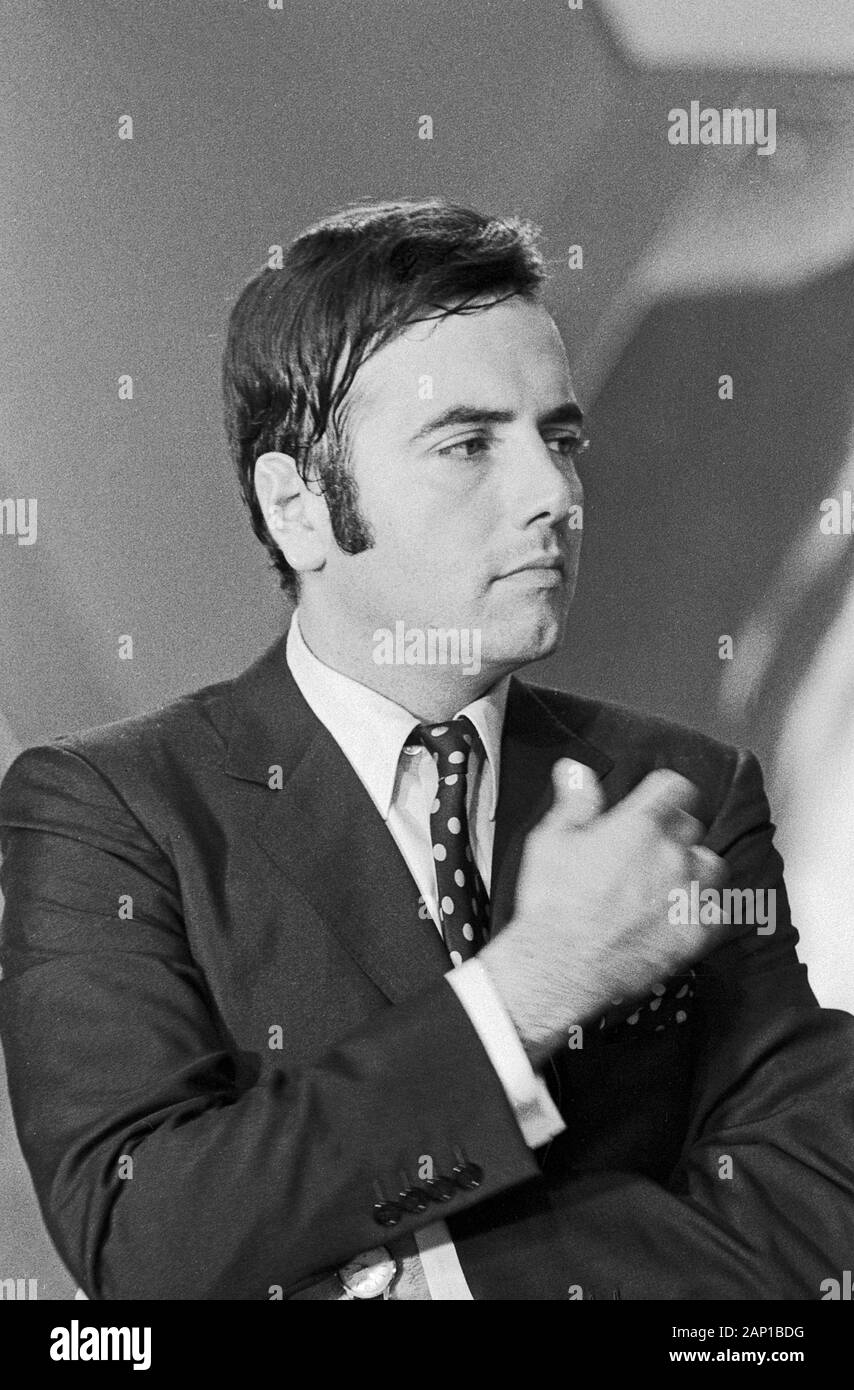 Musik aus Studio B, Musiksendung, Deutschland 1969, Moderator Peter ...