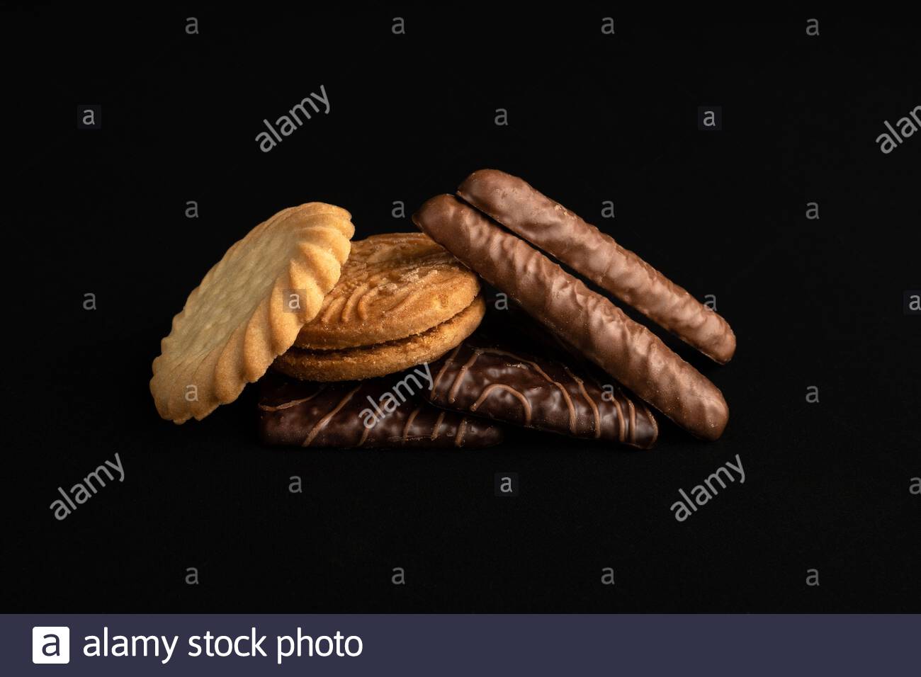 Selection Of Biscuits High Resolution Stock Photography and Images - Alamy