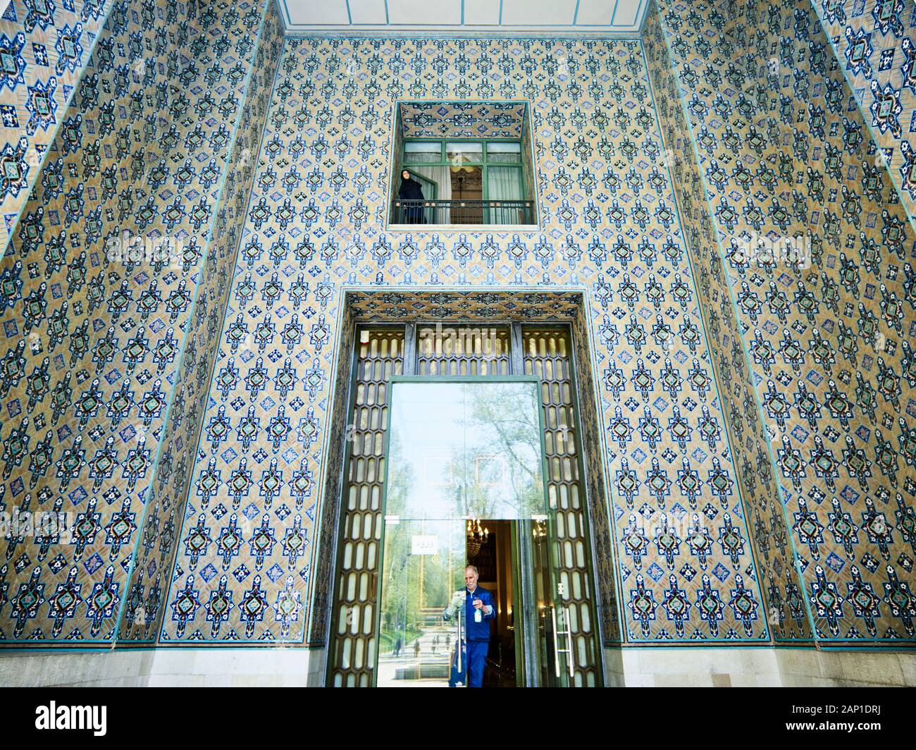 The Niavaran palace complex in the north of the Iranian capital Tehran ...