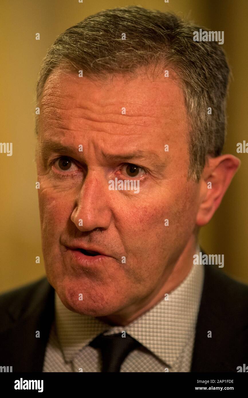 Finance Minister Conor Murphy during an interview in the Great Hall at ...