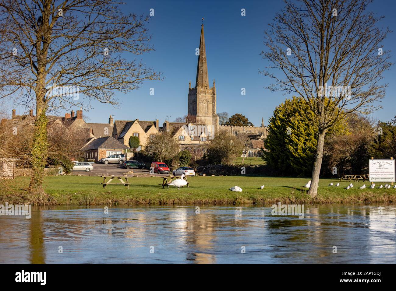 Lechlade-on-Thames, Cotswolds, Gloucestershire, England, UK Stock Photo ...