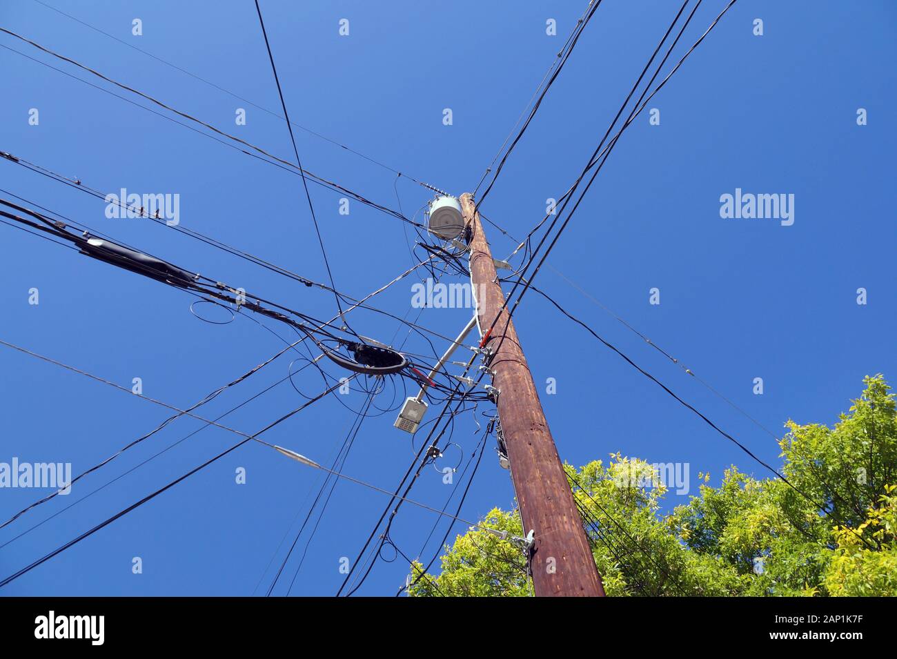Utility pole transformer hi-res stock photography and images - Alamy