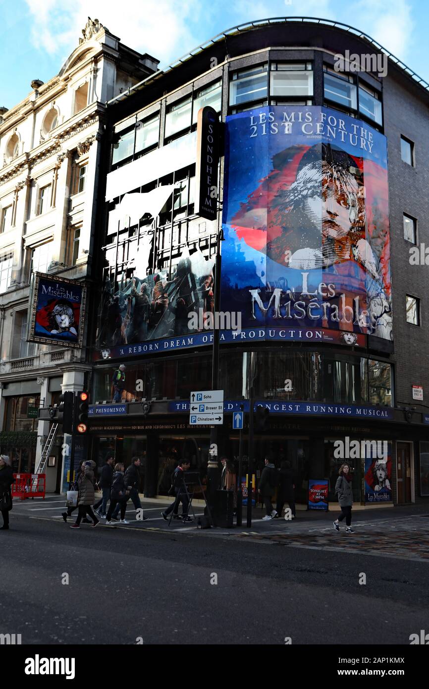 Les miserables london sondheim hi-res stock photography and images - Alamy