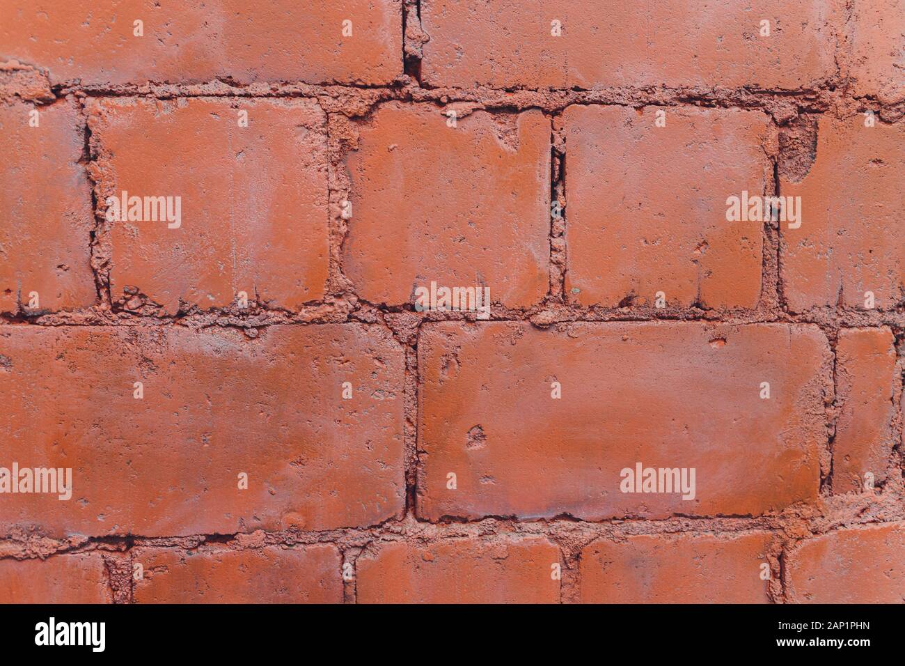 Red Brick wall for background or texture Stock Photo - Alamy