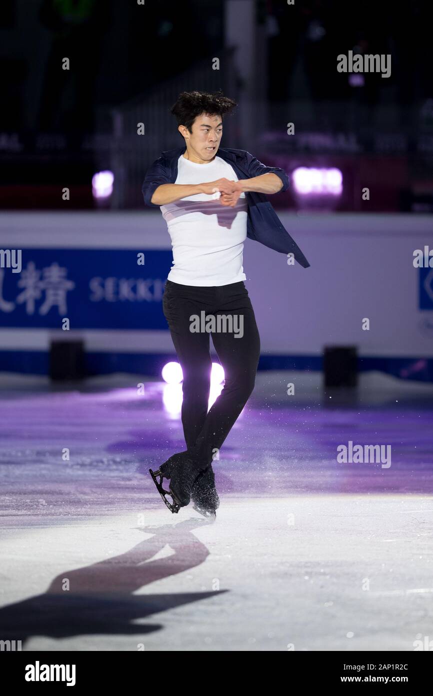 Nathan Chen of United States of America performs during exhibition gala ...