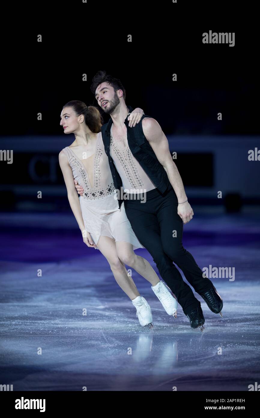 Gabriella Papadakis and Guillaume Cizeron of France perform during ...