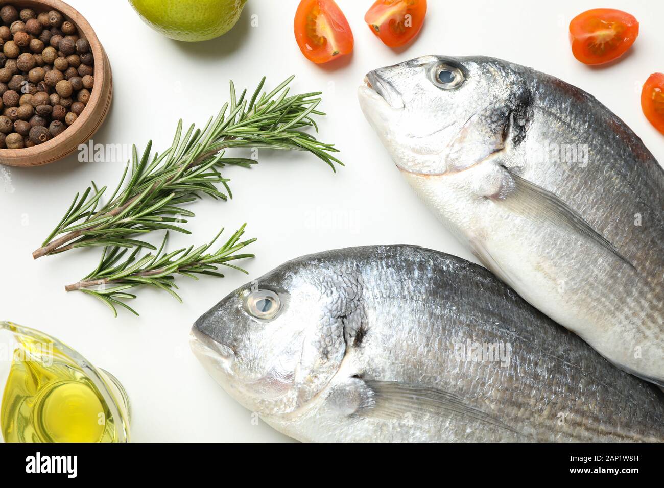 Cooking fresh dorado mediterranean seafood hi-res stock photography and ...