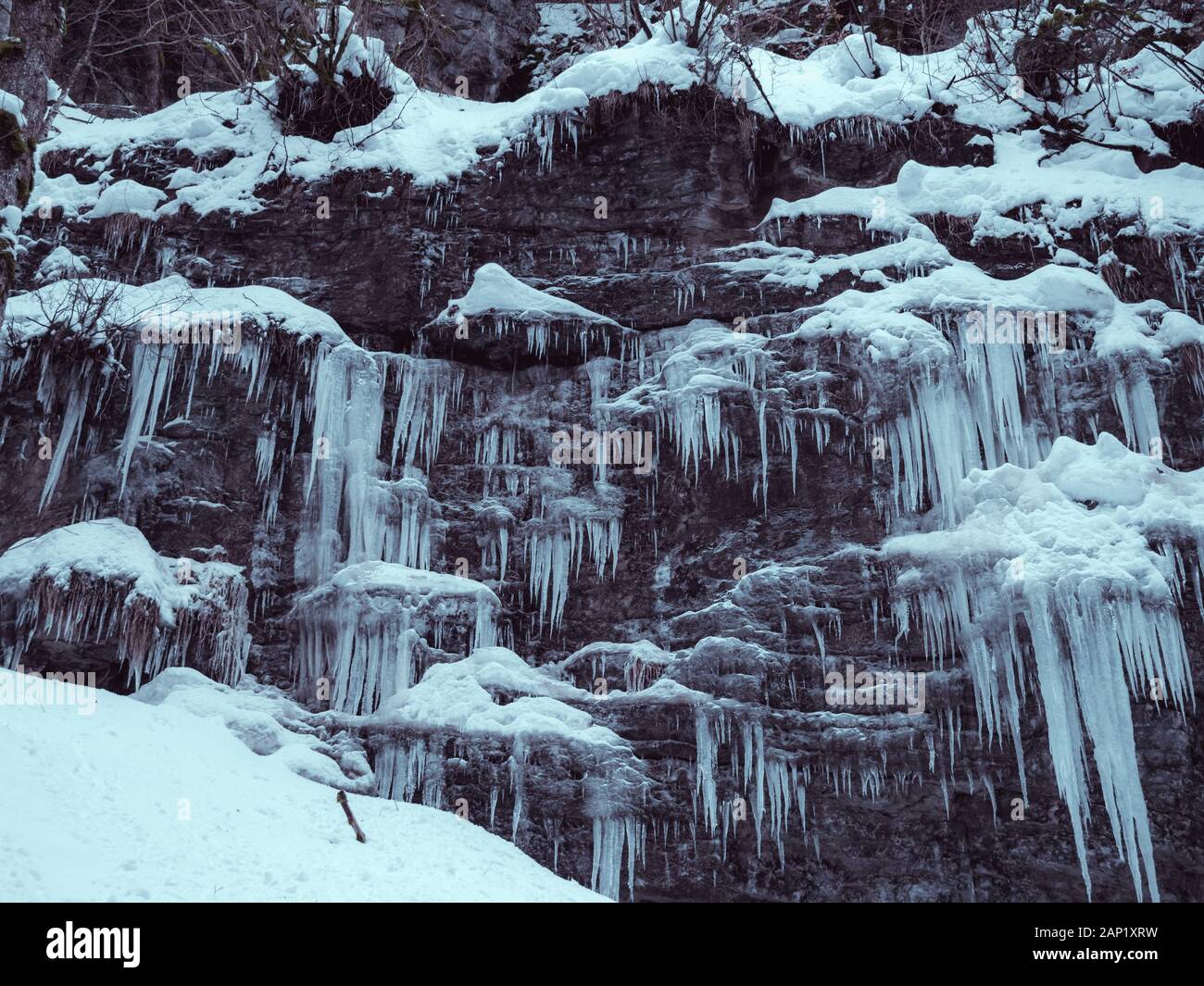 Ice ravine hi-res stock photography and images - Alamy