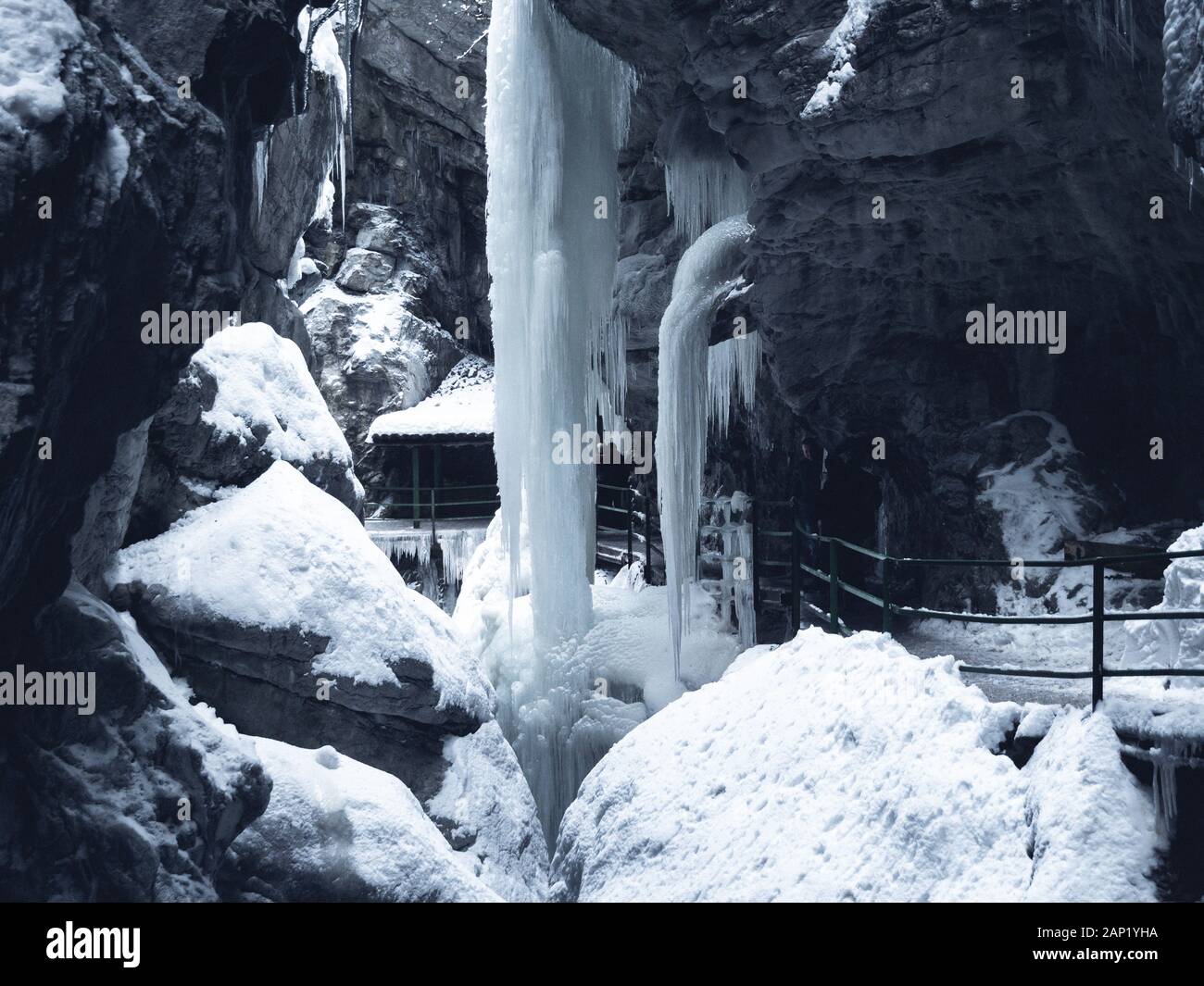 Ice ravine hi-res stock photography and images - Alamy