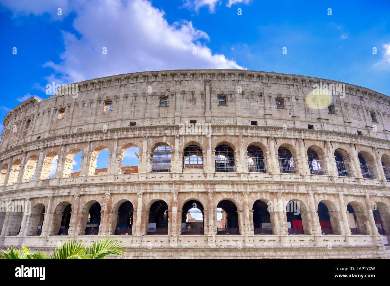 The Colosseum located in Rome, Italy Stock Photo - Alamy