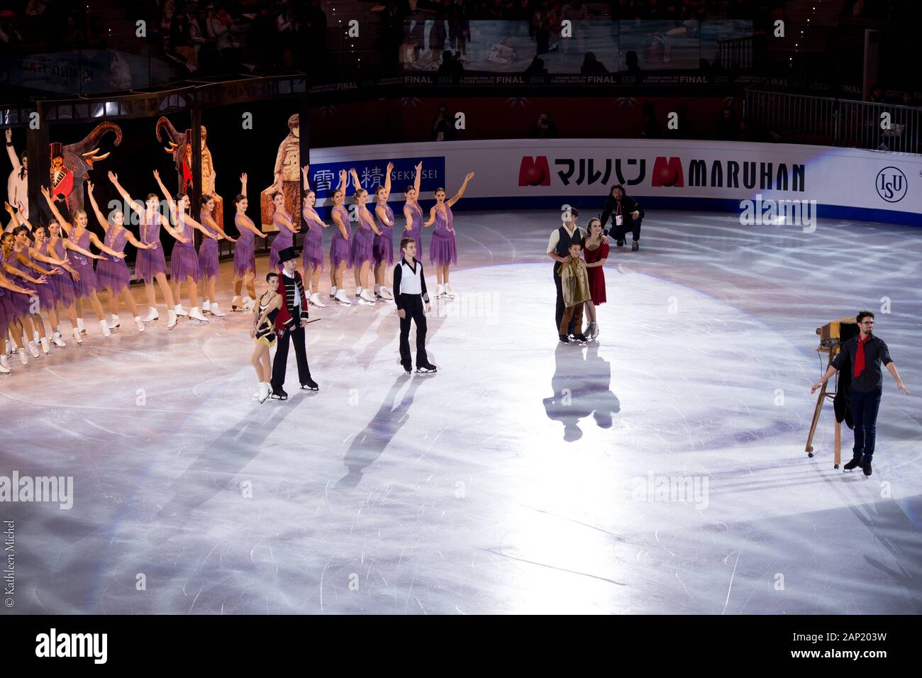 Opening ceremony at Palavela ice rink in Turin, Italy on December 5 ...