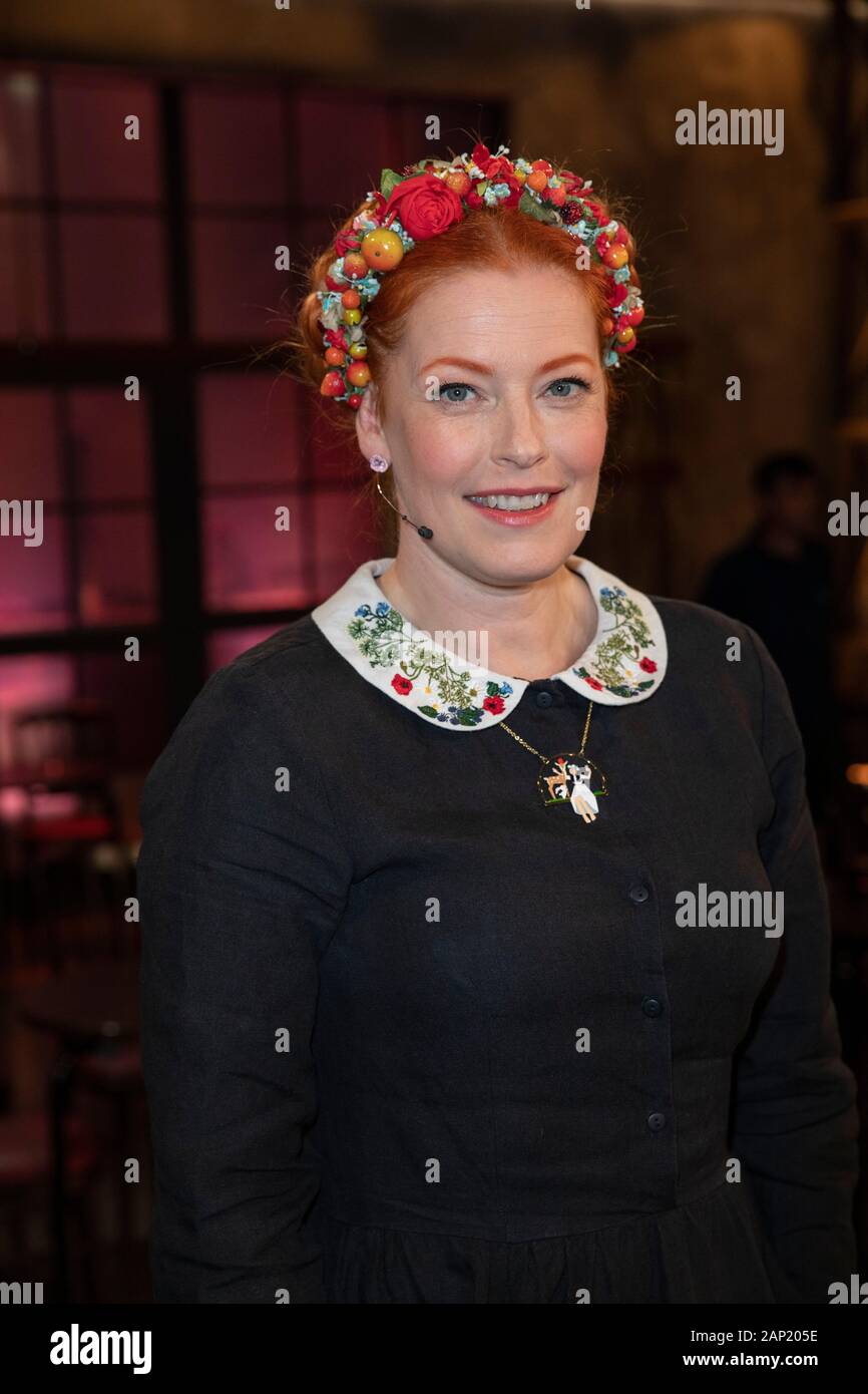 Enie van de Meiklokjes bei der Aufzeichnung der WDR-Talkshow 'Kölner ...