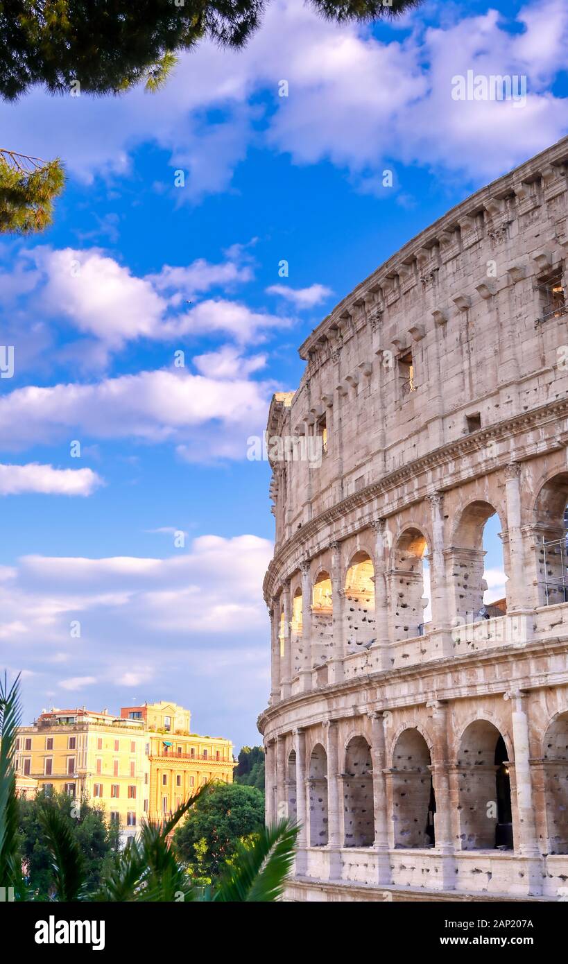 The Colosseum located in Rome, Italy Stock Photo - Alamy