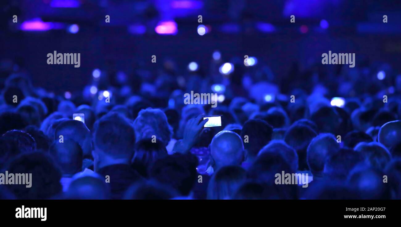 Smart phone concert ticket hi-res stock photography and images - Alamy