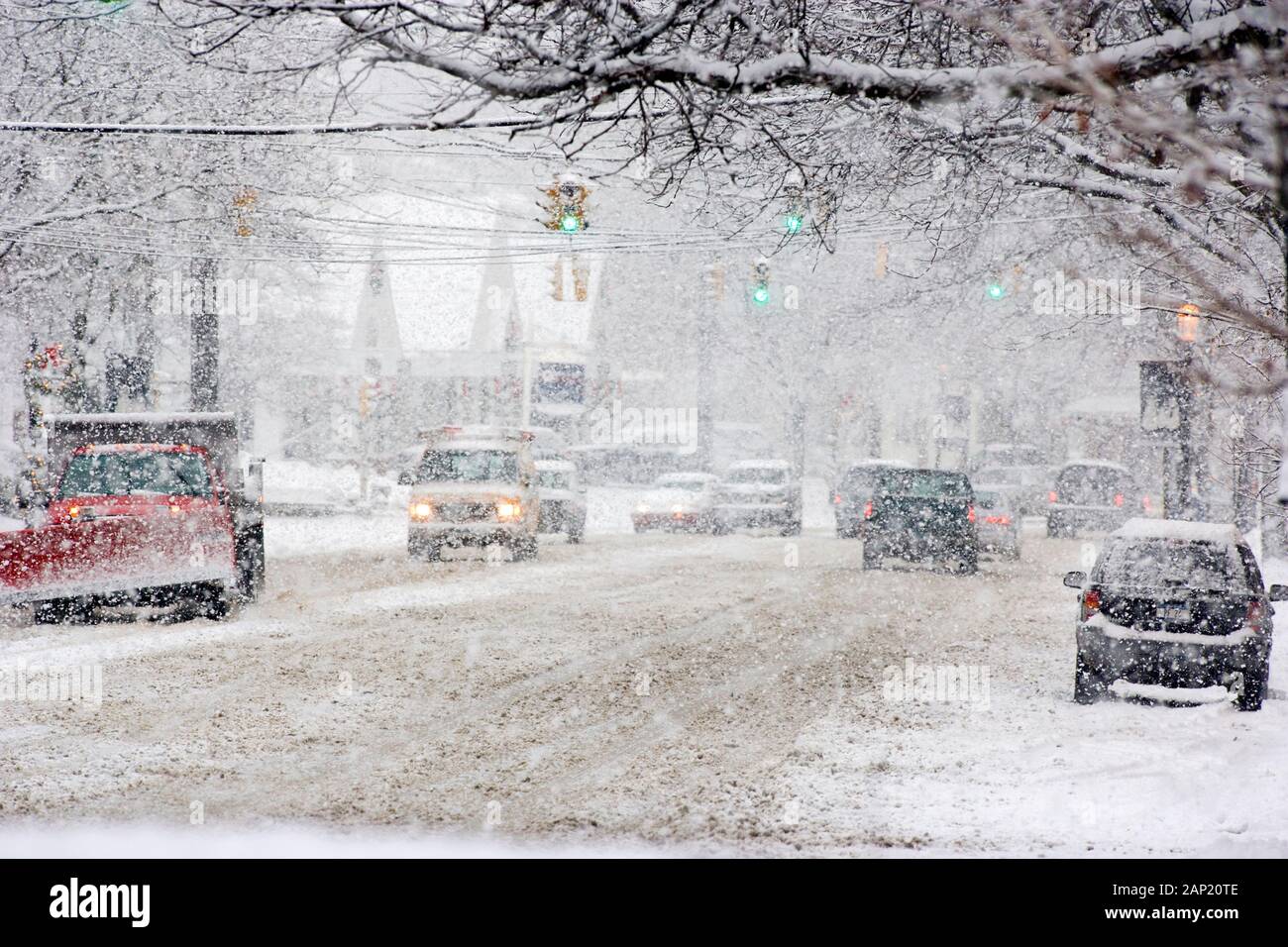Driving during storm hi-res stock photography and images - Alamy
