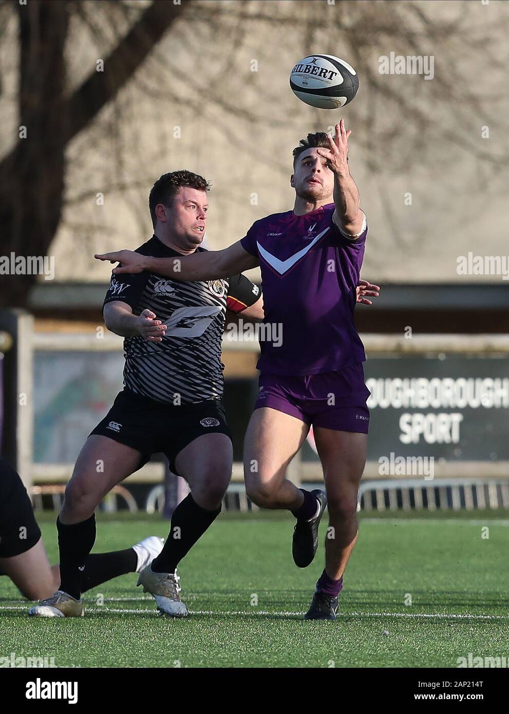 18.01.2020. Loughborough, England. William Kaye in action for ...