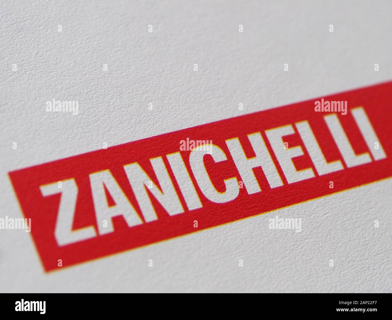 Zanichelli hi-res stock photography and images - Alamy