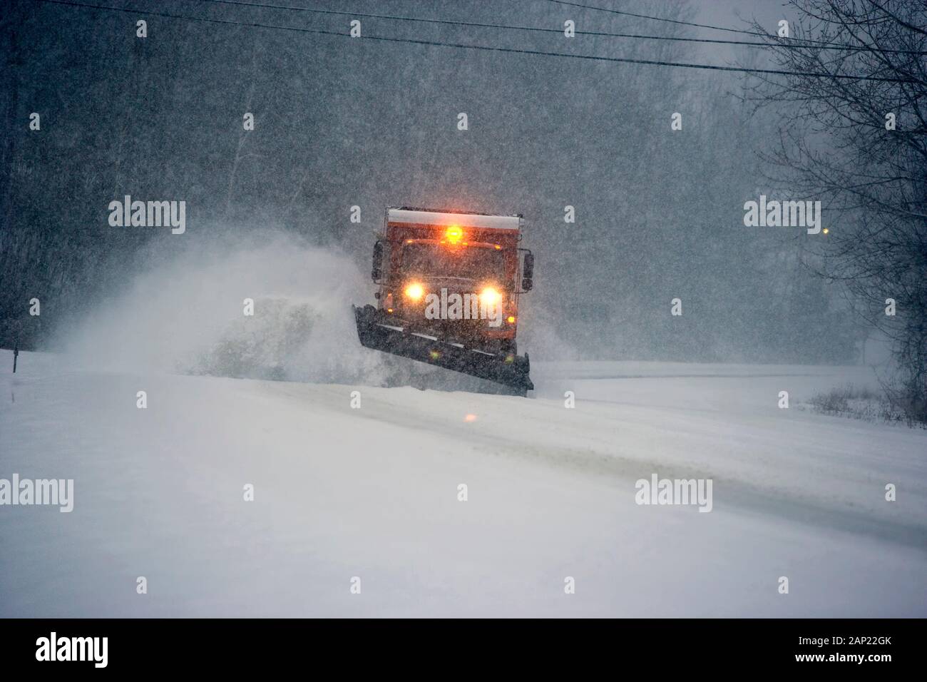 Snowplow hi-res stock photography and images - Alamy