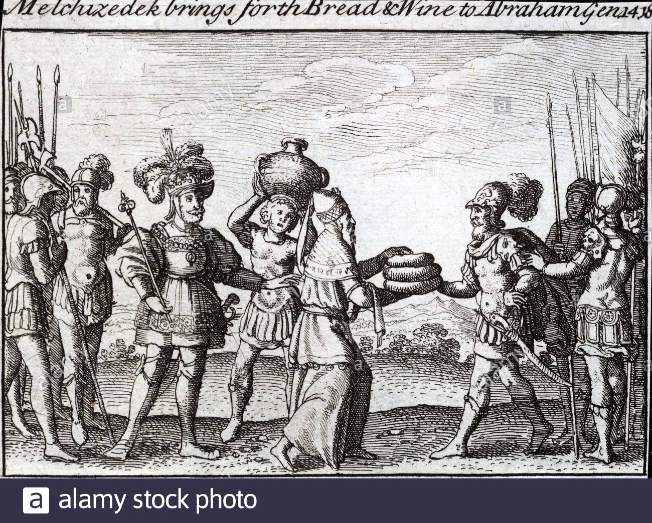 Abraham melchizedek hi-res stock photography and images - Alamy
