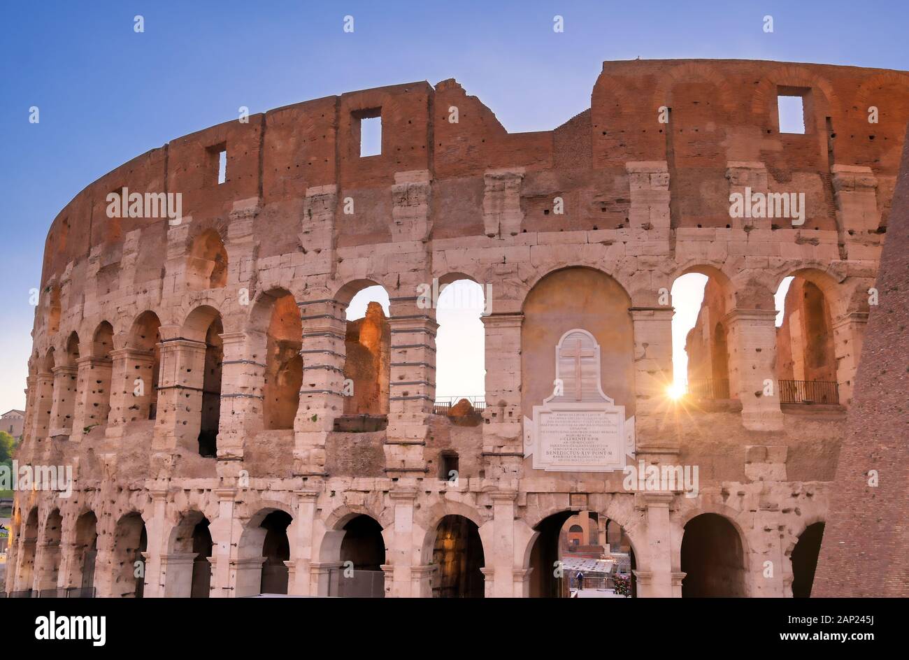 The Colosseum located in Rome, Italy Stock Photo - Alamy