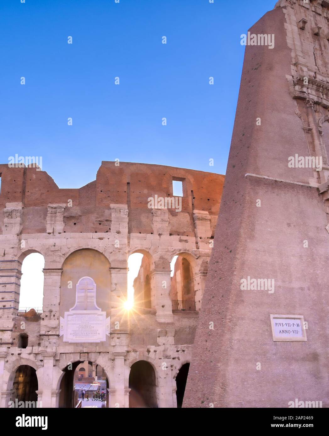 The Colosseum located in Rome, Italy Stock Photo - Alamy