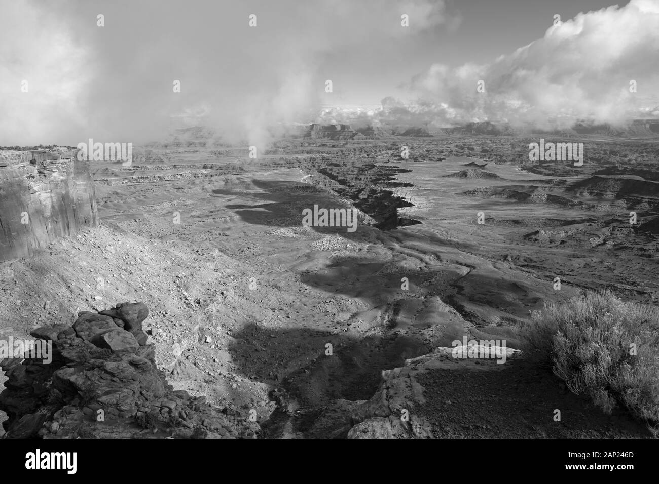Grand View Point Overlook, Canyonlands National Park, Moab, Utah, USA ...