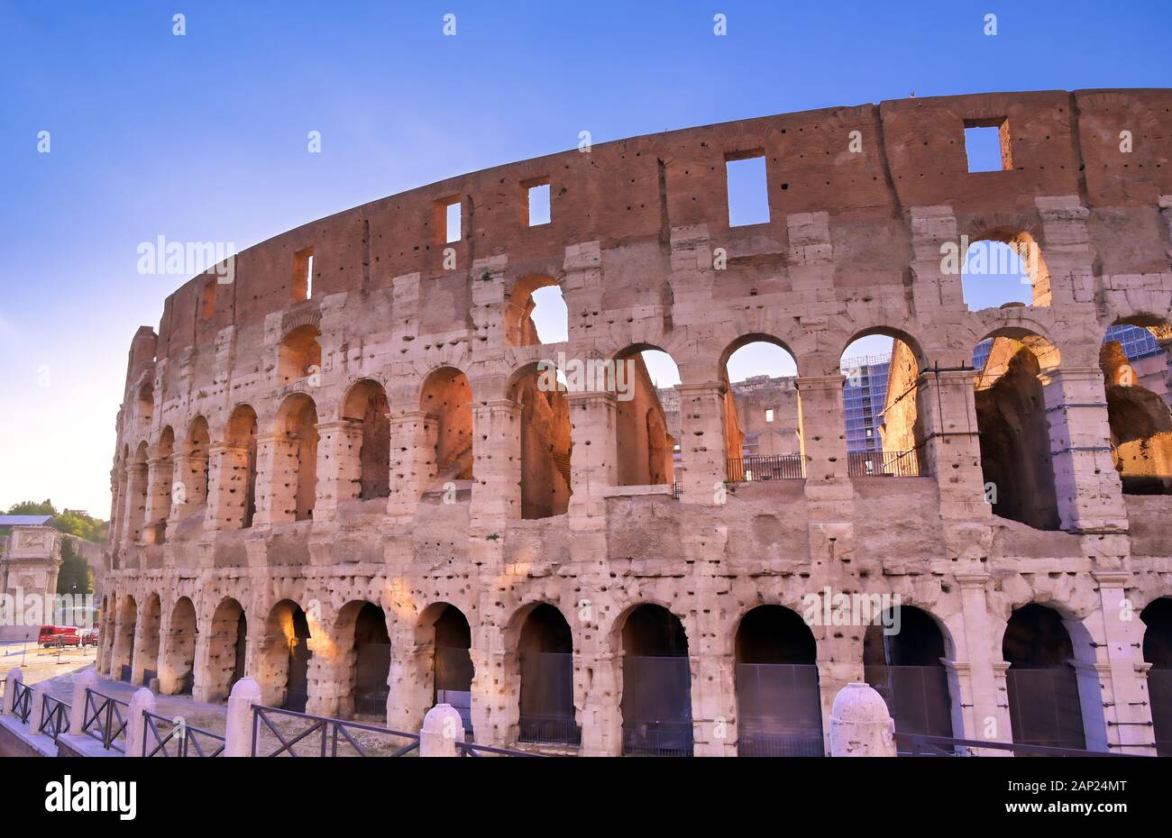The Colosseum located in Rome, Italy Stock Photo - Alamy