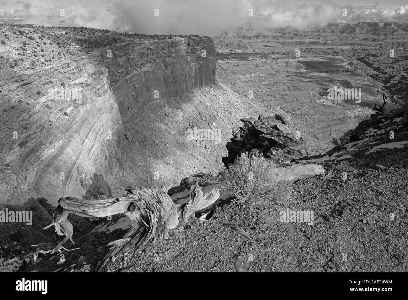 Grand View Point Overlook, Canyonlands National Park, Moab, Utah, USA ...