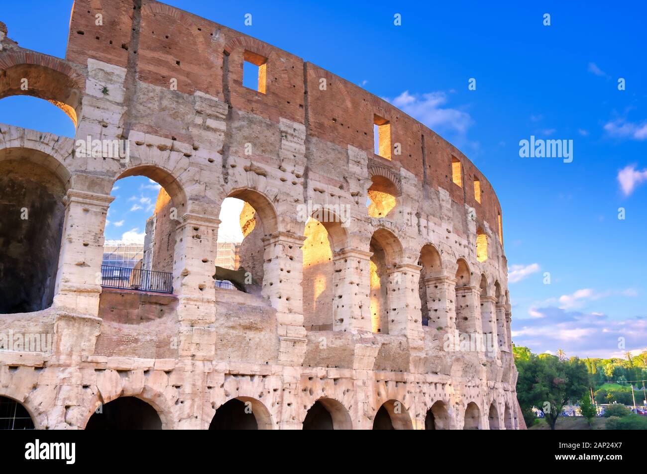 The Colosseum located in Rome, Italy Stock Photo - Alamy