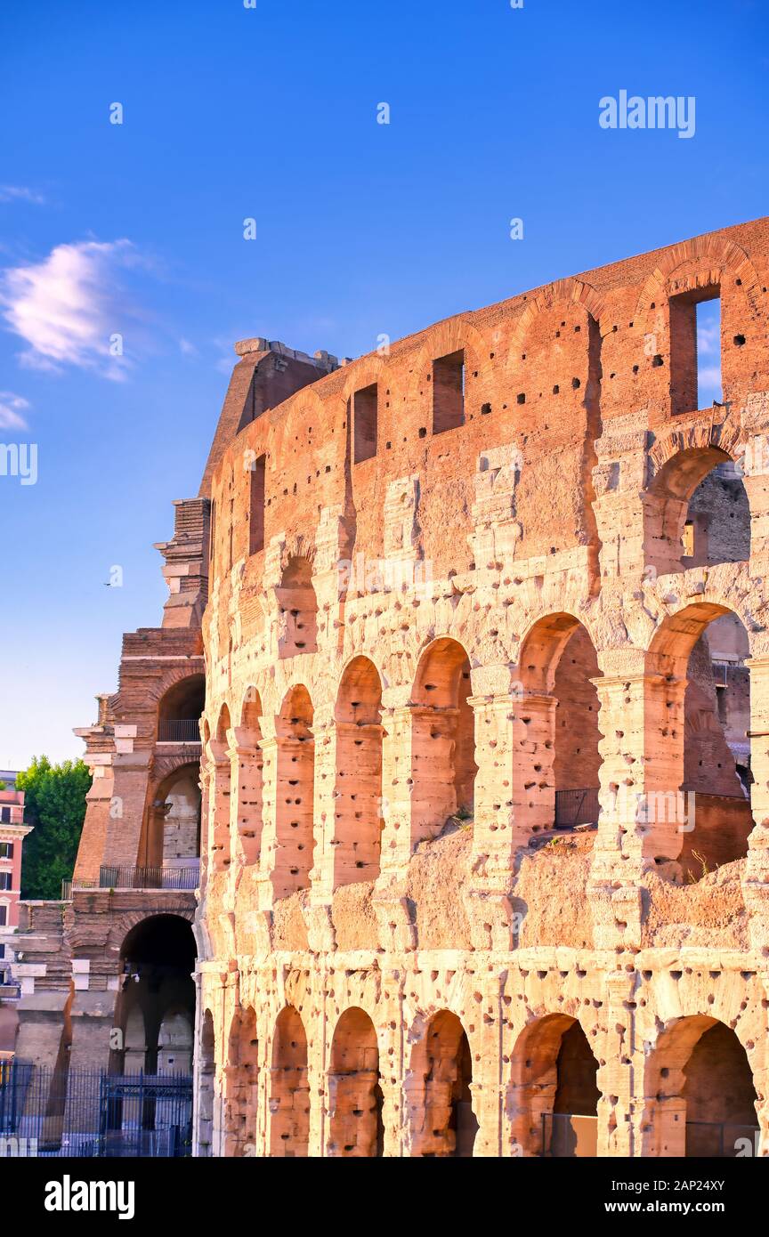 The Colosseum located in Rome, Italy Stock Photo - Alamy
