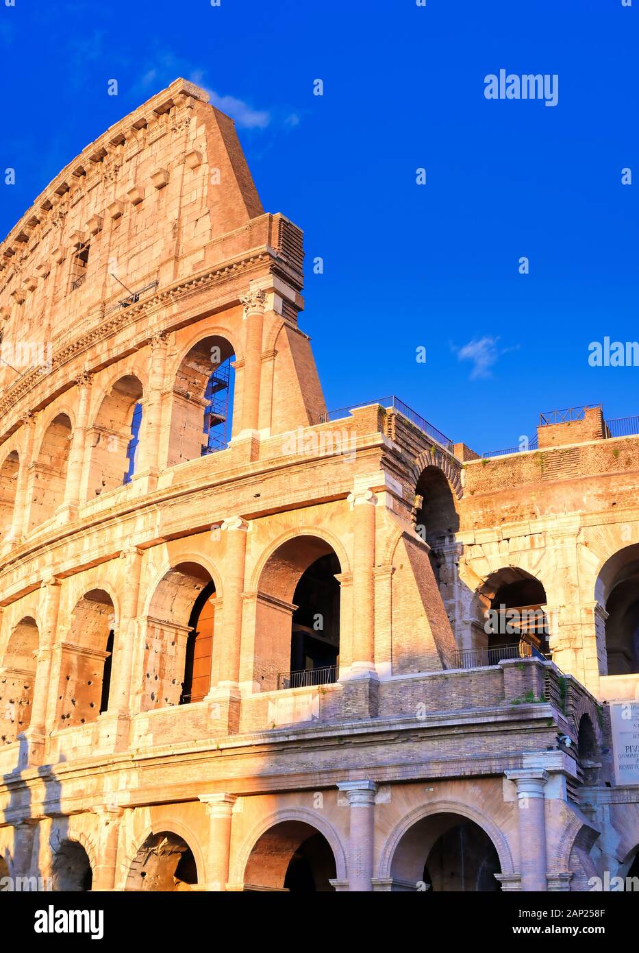 The Colosseum located in Rome, Italy Stock Photo - Alamy