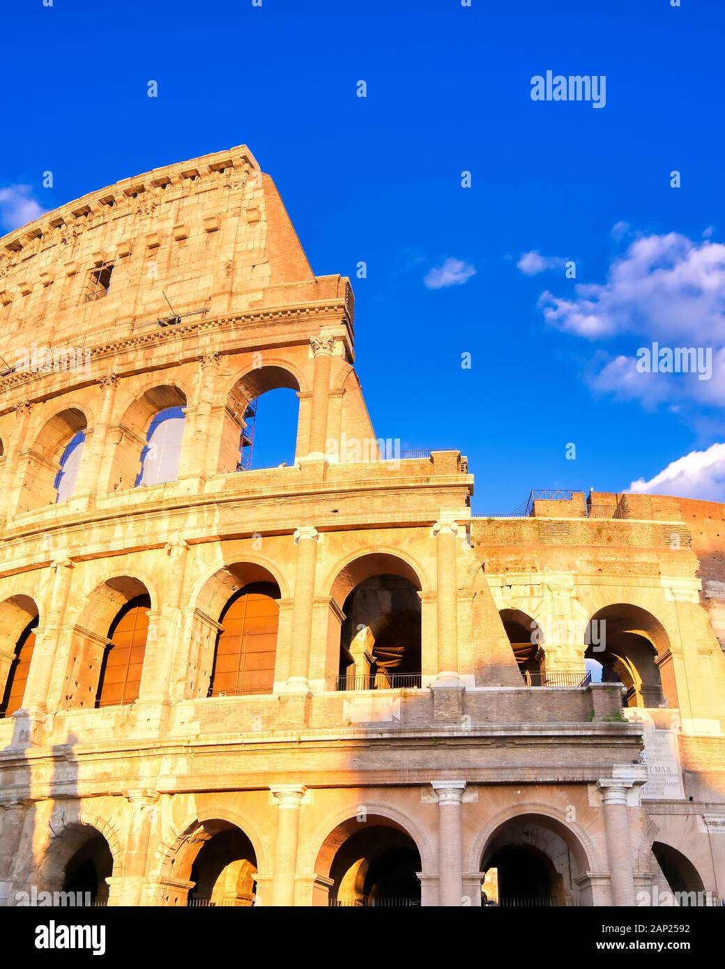The Colosseum located in Rome, Italy Stock Photo - Alamy