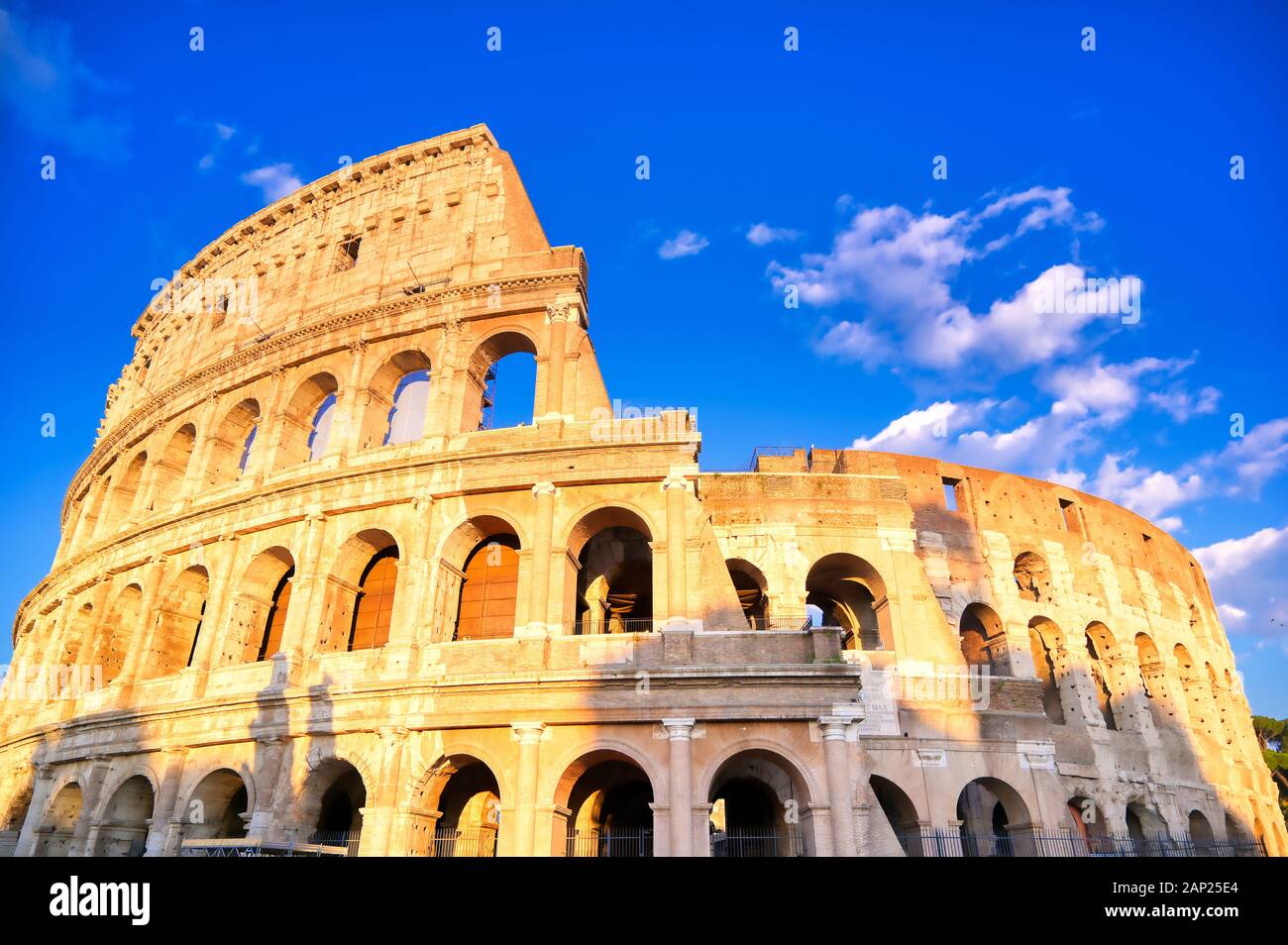 The Colosseum located in Rome, Italy Stock Photo - Alamy