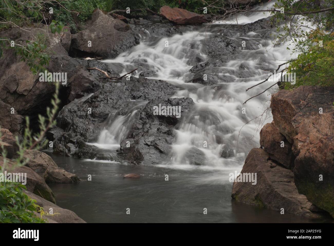 Megunticook falls hi-res stock photography and images - Alamy