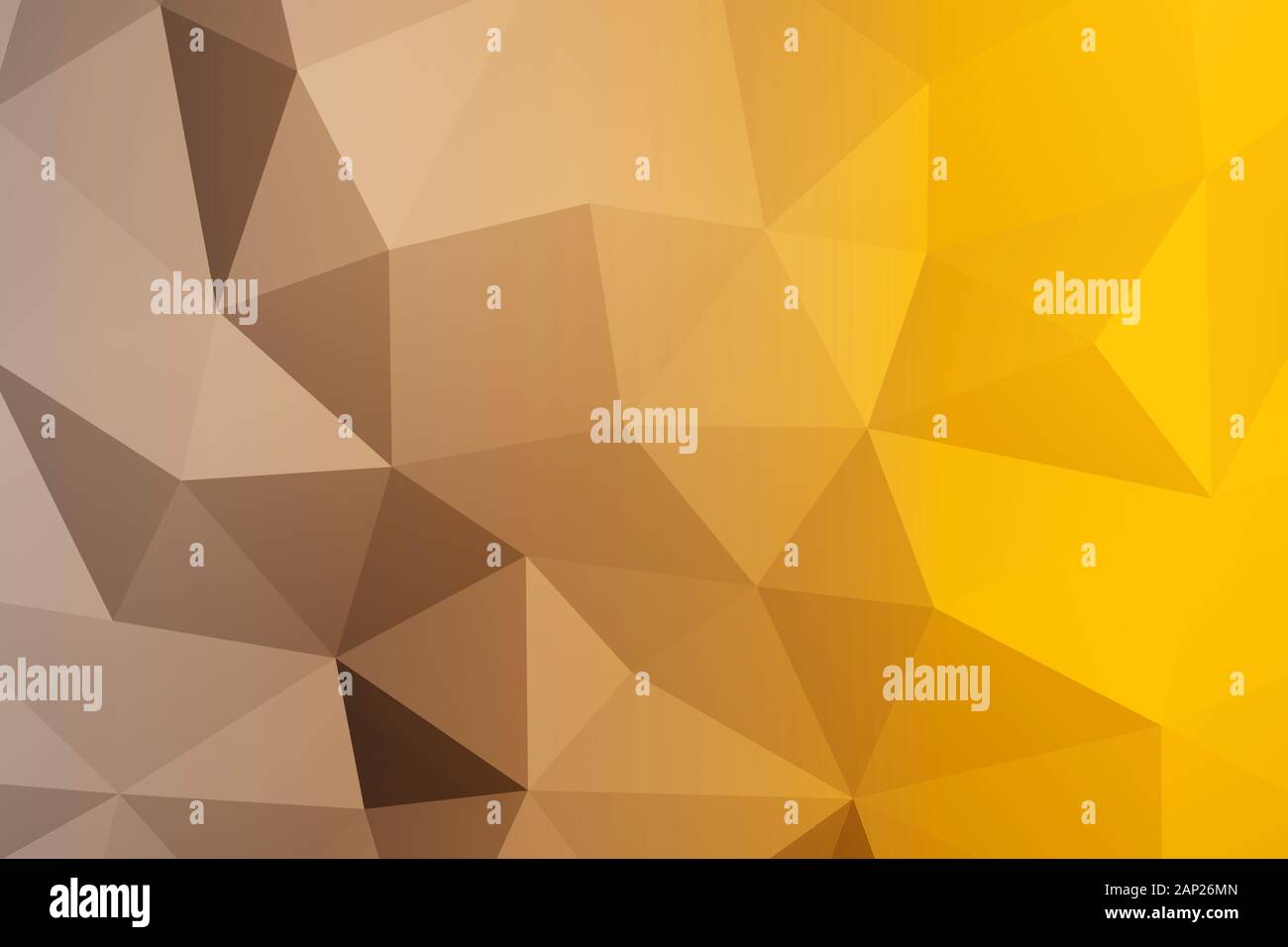 Repeat geometric triangle mosaic color gradient, Visualization 3D ...