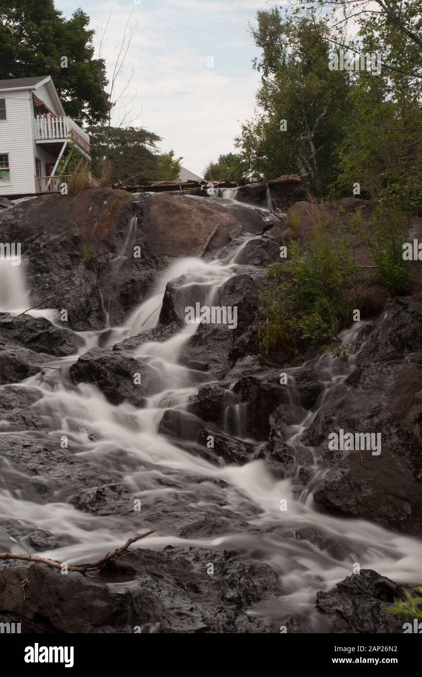 Megunticook falls hi-res stock photography and images - Alamy