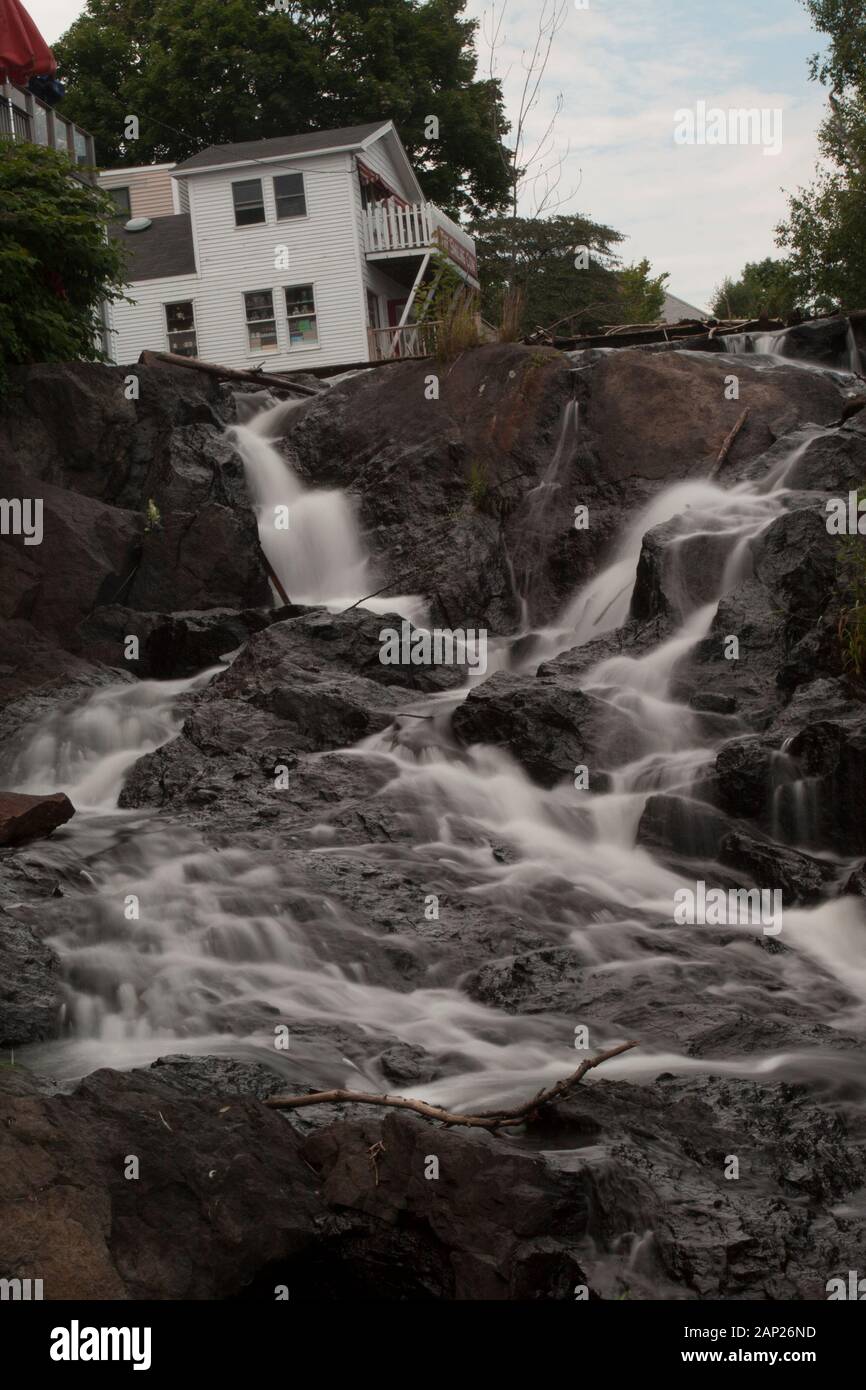 Megunticook falls hi-res stock photography and images - Alamy
