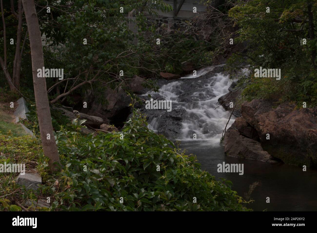 Megunticook falls hi-res stock photography and images - Alamy