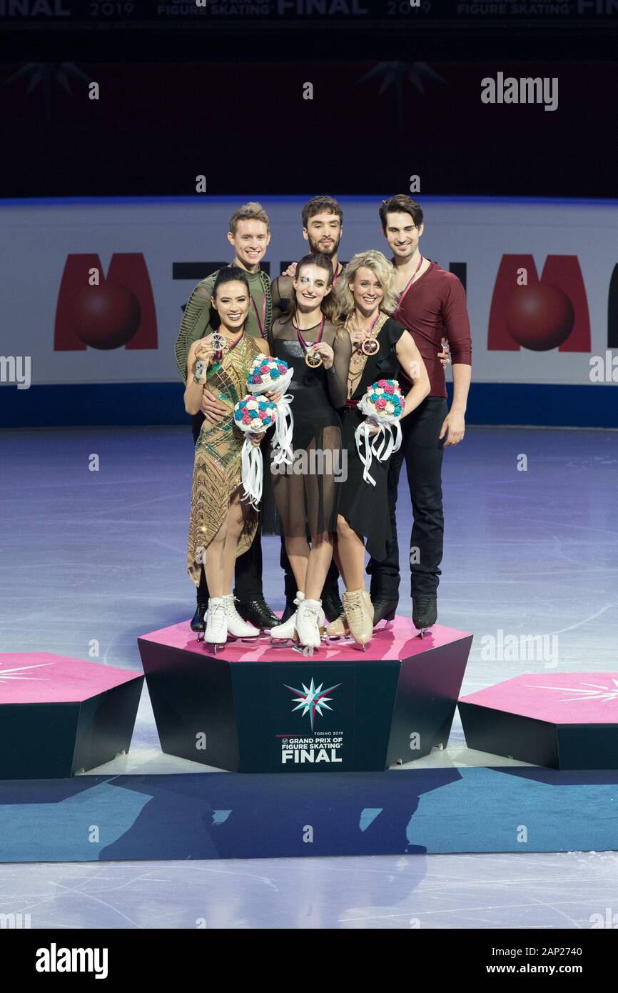 Madison Chock and Evan Bates from USA, Gabriella Papadakis and ...