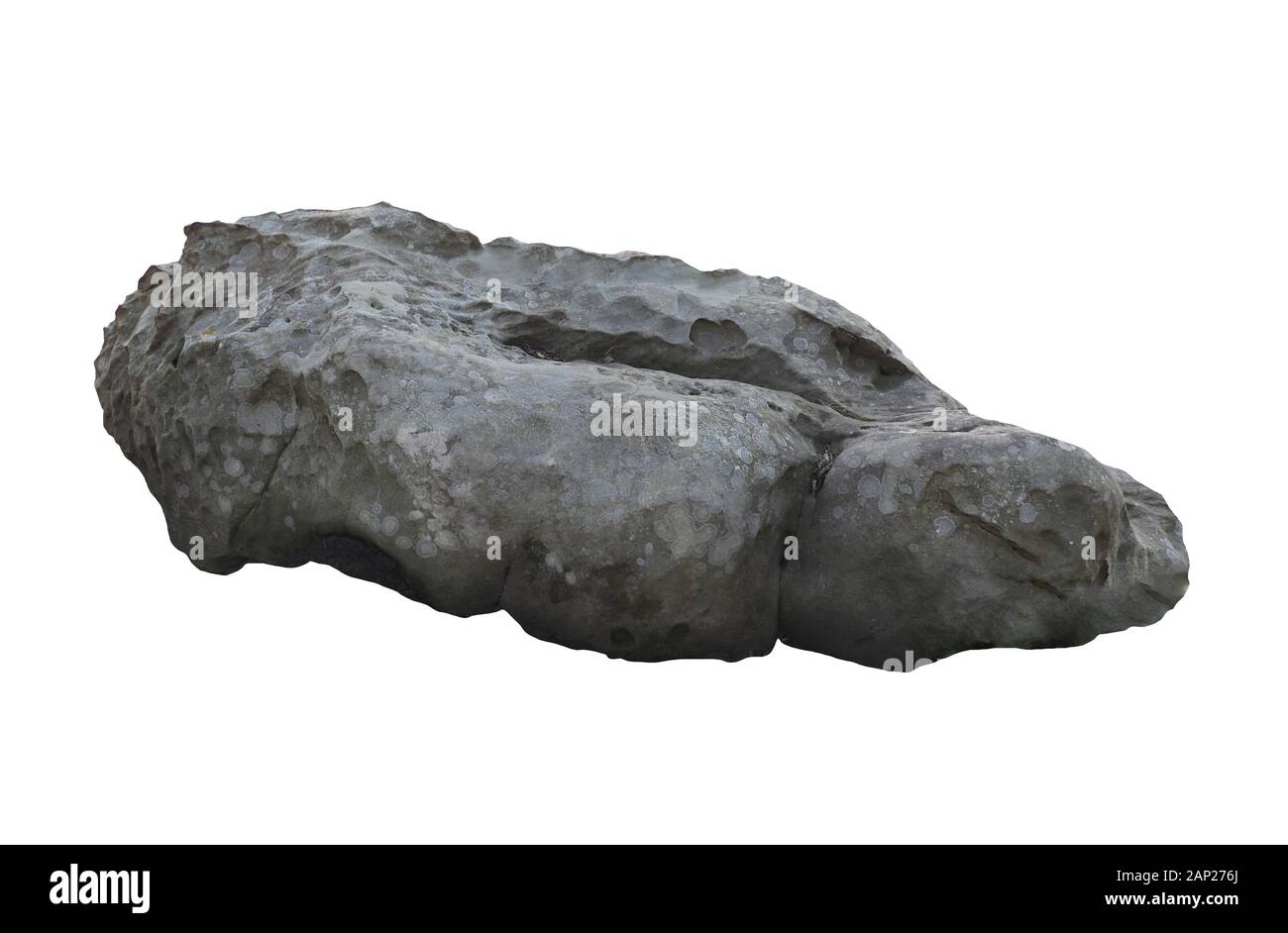 rock isolated on white background Stock Photo - Alamy